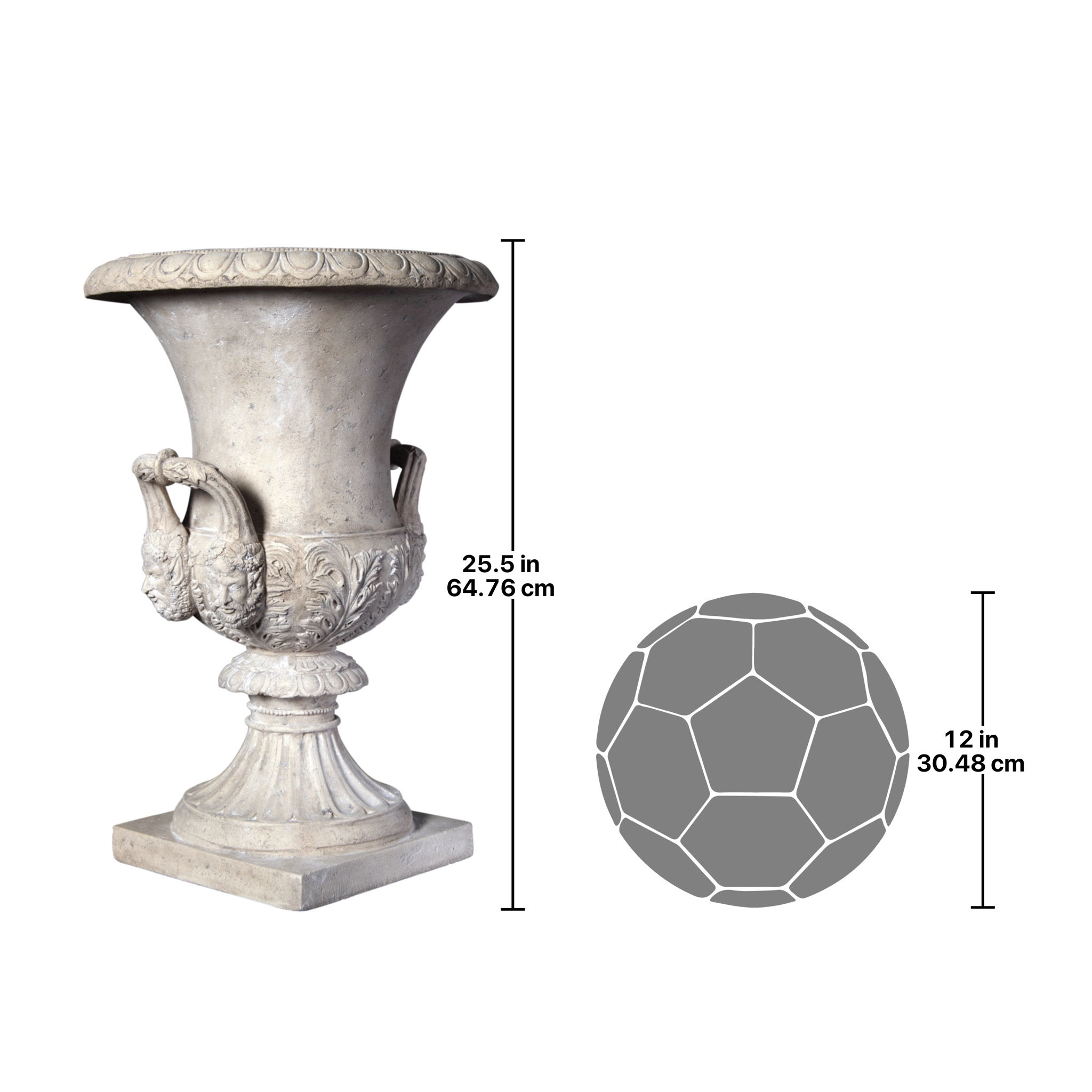 Design Toscano Medici Greenman Architectural Urn Planter | Wayfair