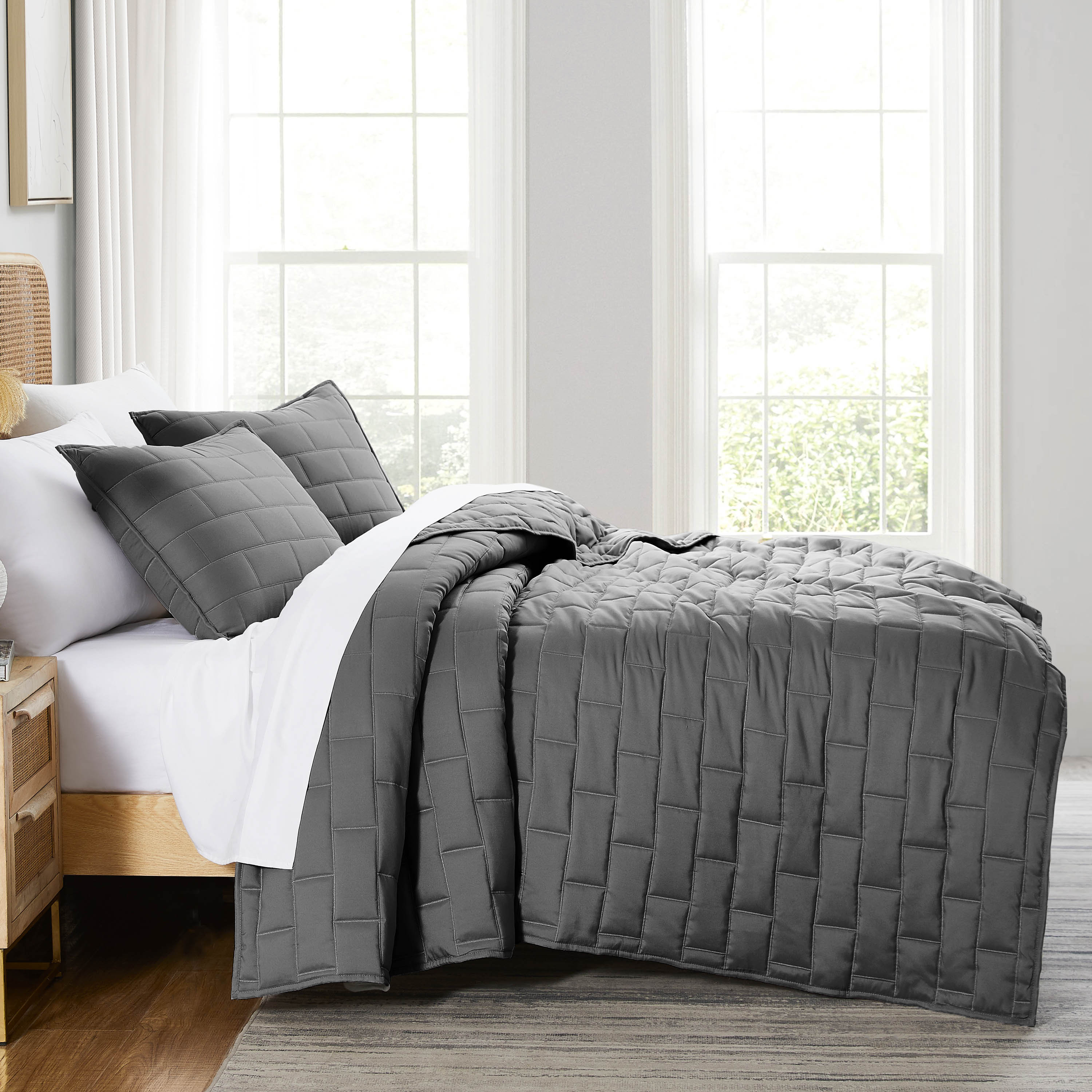 SouthShore Fine Linens Southshore Fine Linens Brickyard Lightweight ...