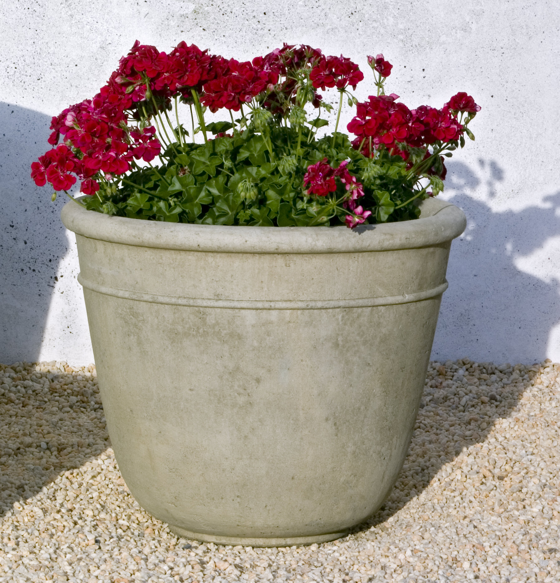 Campania International Carema Cast Stone Pot Planter & Reviews | Wayfair