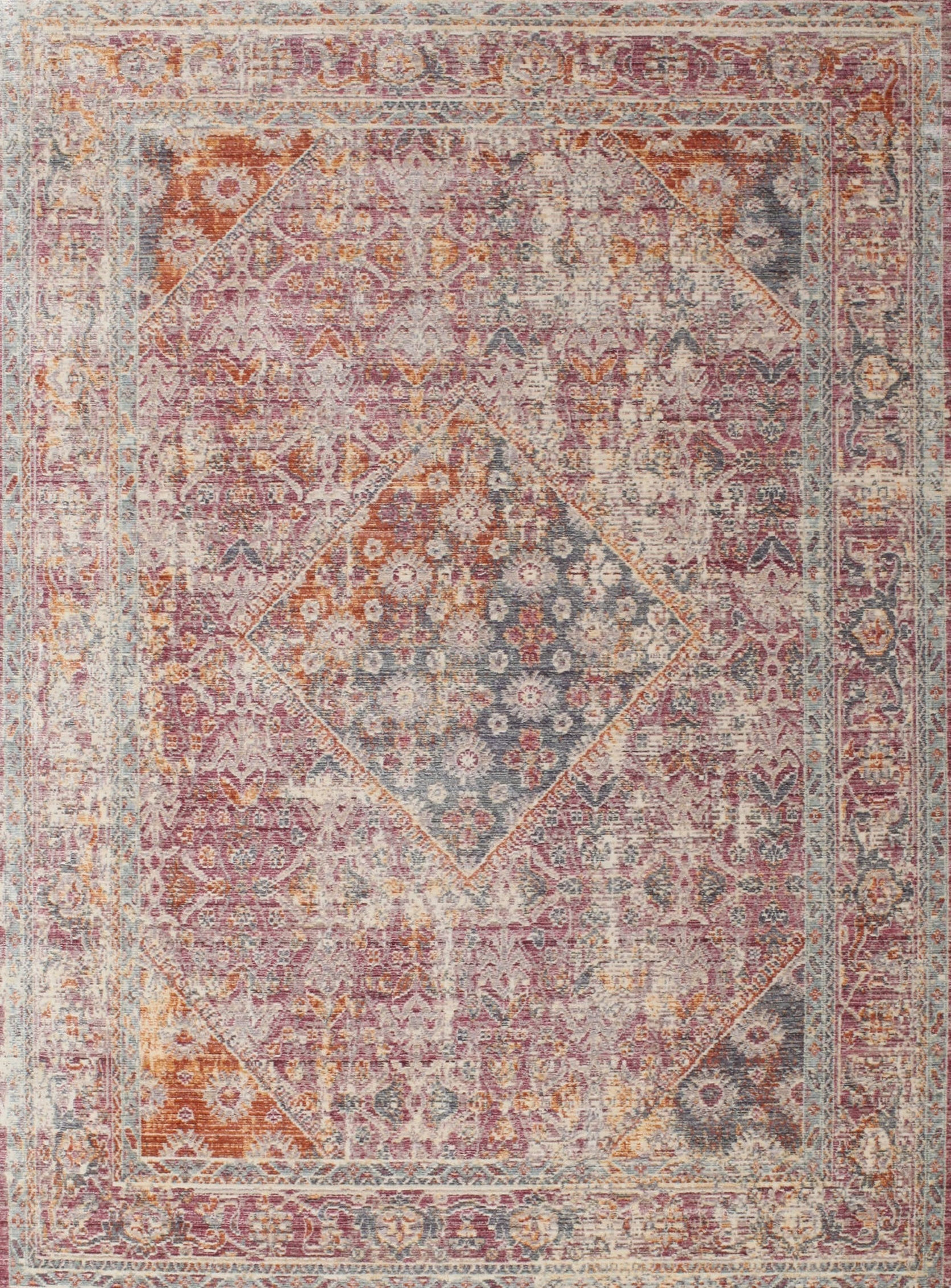 World Menagerie Icarus Hand-Tufted Wool Red Area Rug | Wayfair