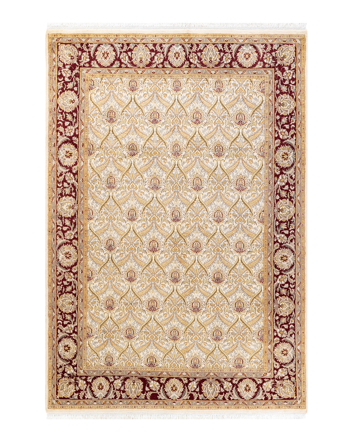 The Twillery Co. Hayner One-of-a-Kind Hand-Knotted New Age 5'10" x 8'5 ...