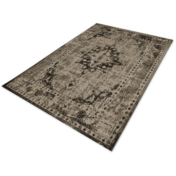 Bloomsbury Market Kaj Abstract Machine Woven Area Rug | Wayfair.co.uk