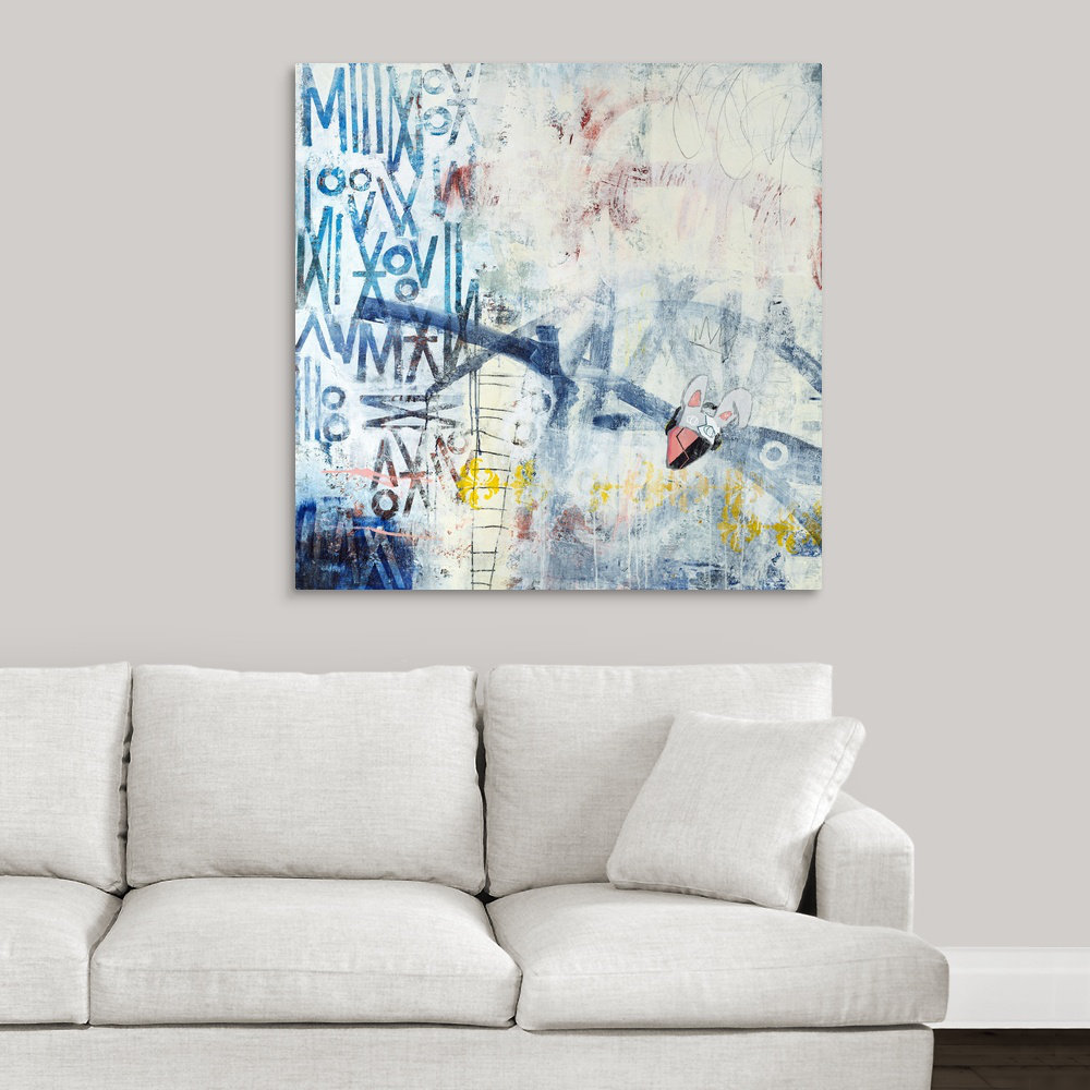 Ebern Designs Trix Are For Kids On Canvas by Calyton Rabo Painting ...