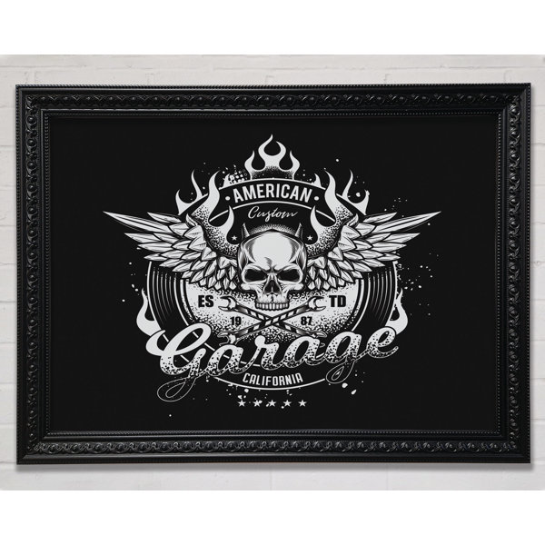 Bright Star American Custom Garage - Print | Wayfair.co.uk