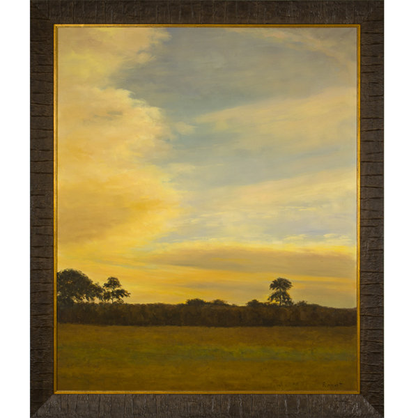 The Natural Light Drawing Nigh - Framed Oil Painting - Wayfair Canada