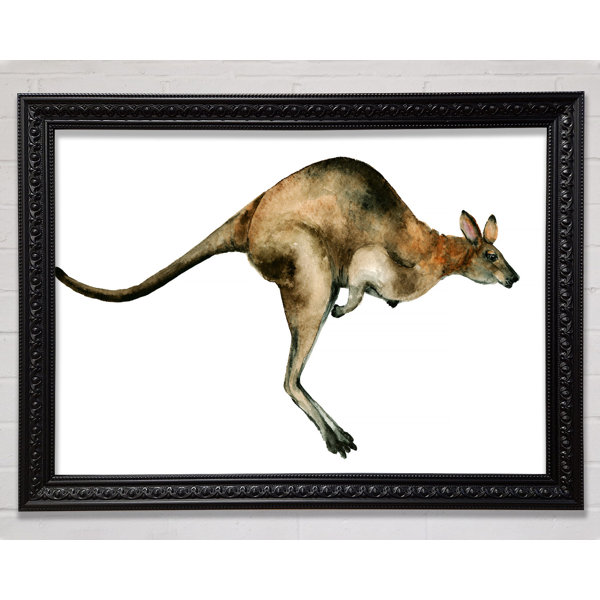 Bright Star Kangaroo Hop - Single Picture Frame Print | Wayfair.co.uk