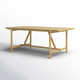 Darya 80" Farmhouse Dining Table | AllModern