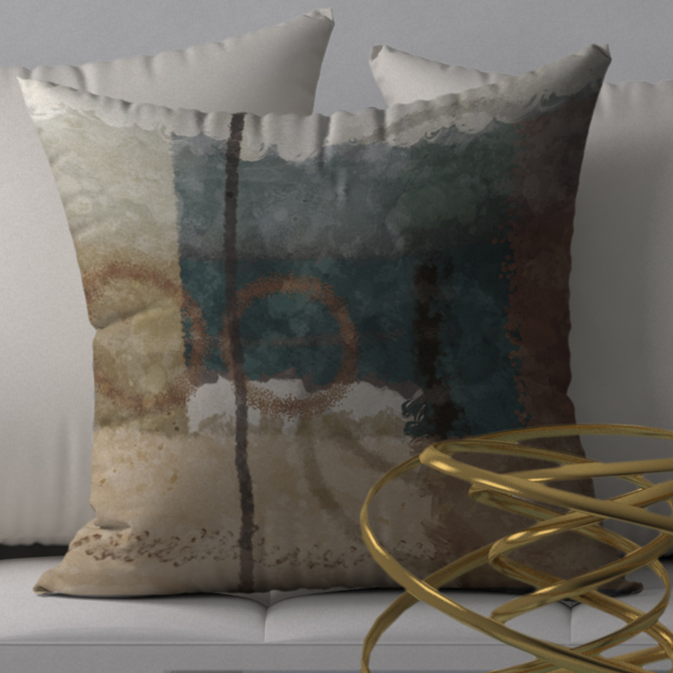 LeRoi Products Abstract Throw Pillow - Wayfair Canada