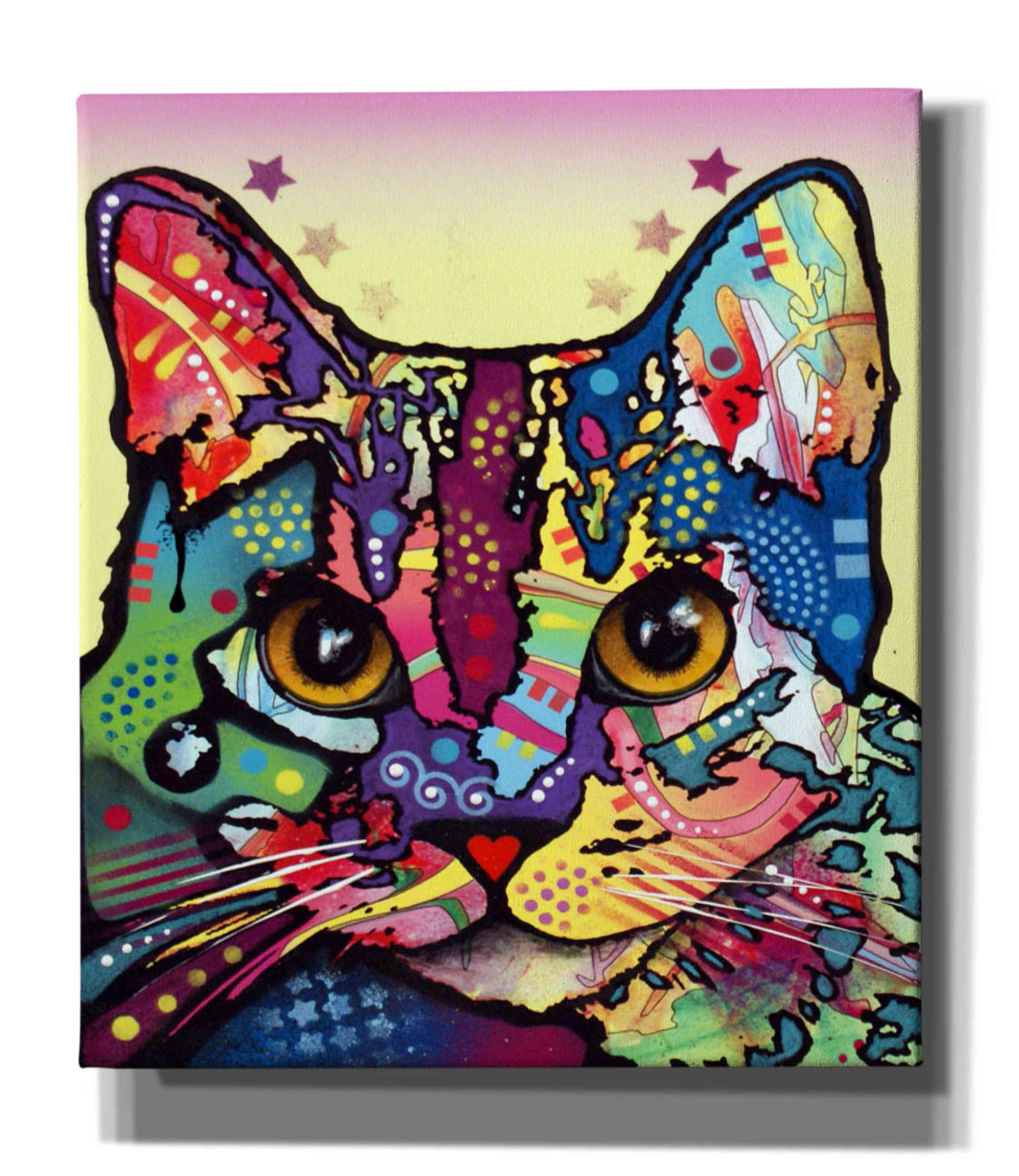 Red Barrel Studio® Maya Cat by Dean Russo - Wrapped Canvas Graphic Art ...