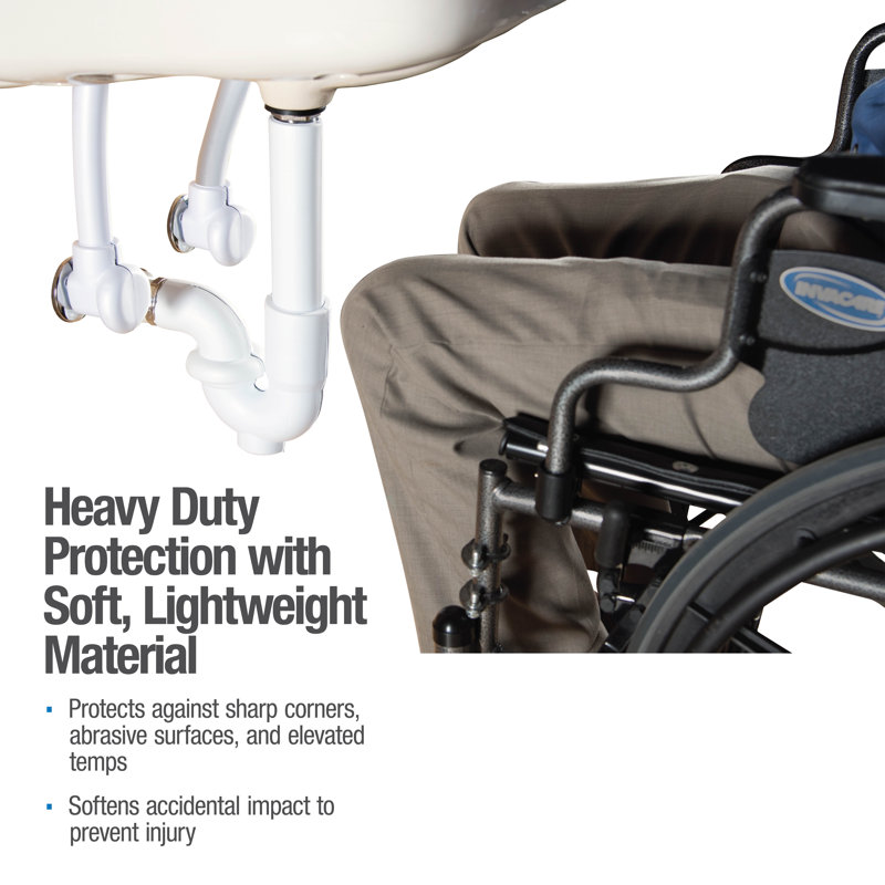 Oatey Ada Under-lavatory Protector Single Supply Cover And Valve Safety ...