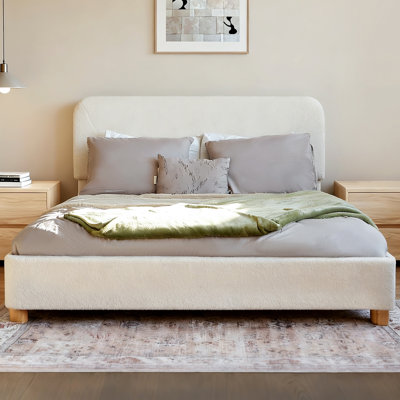 soft bed frame dupe