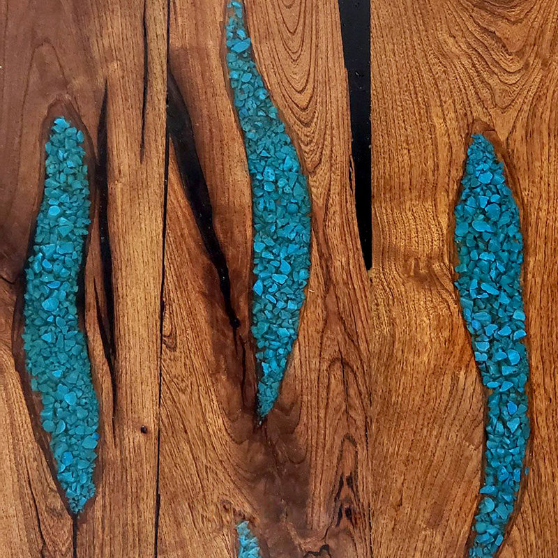 Mexports by Susana Molina Southern Lodge Rectangular Raw Mesquite with ...