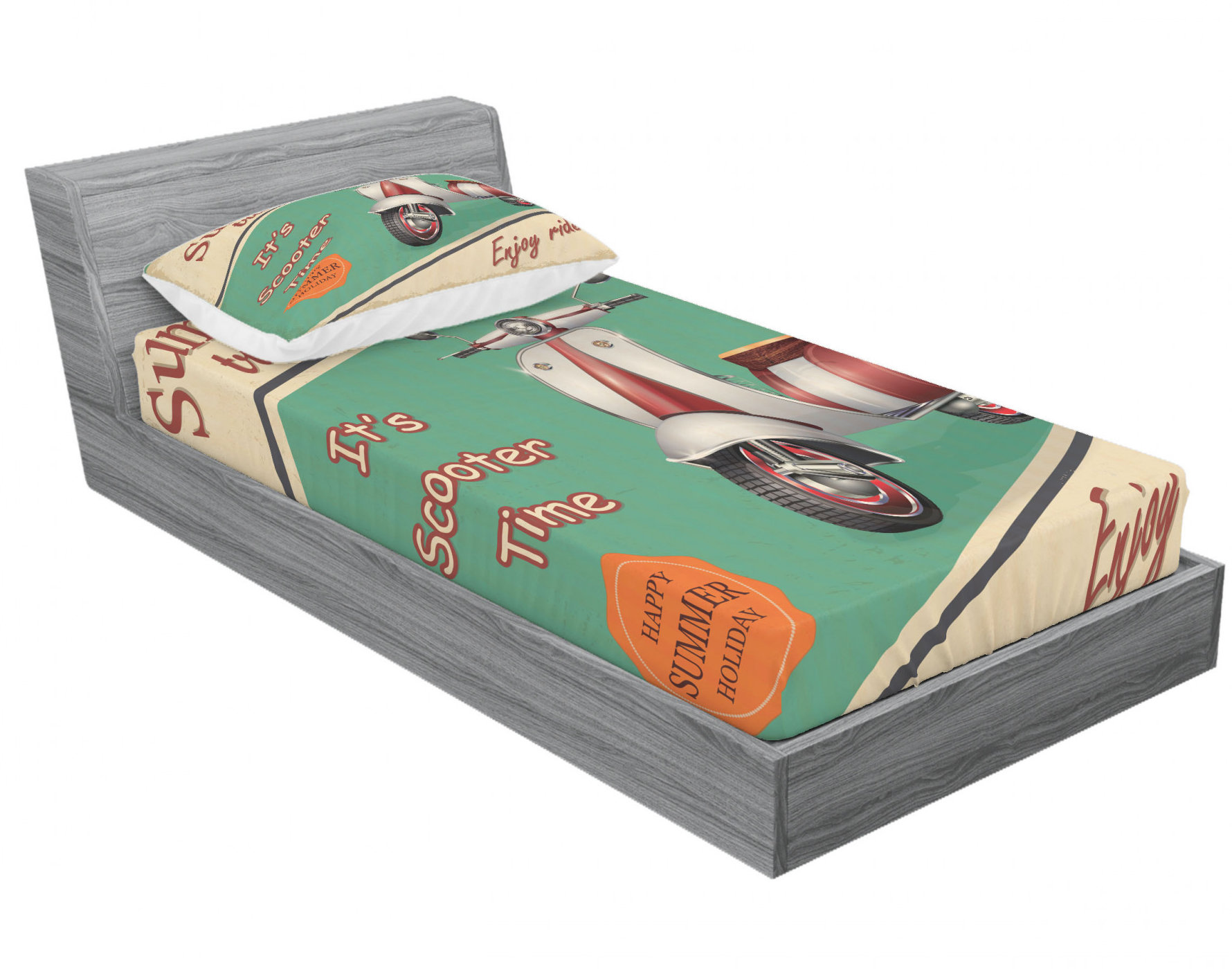 Ambesonne Scooter Sheet Set - Wayfair Canada