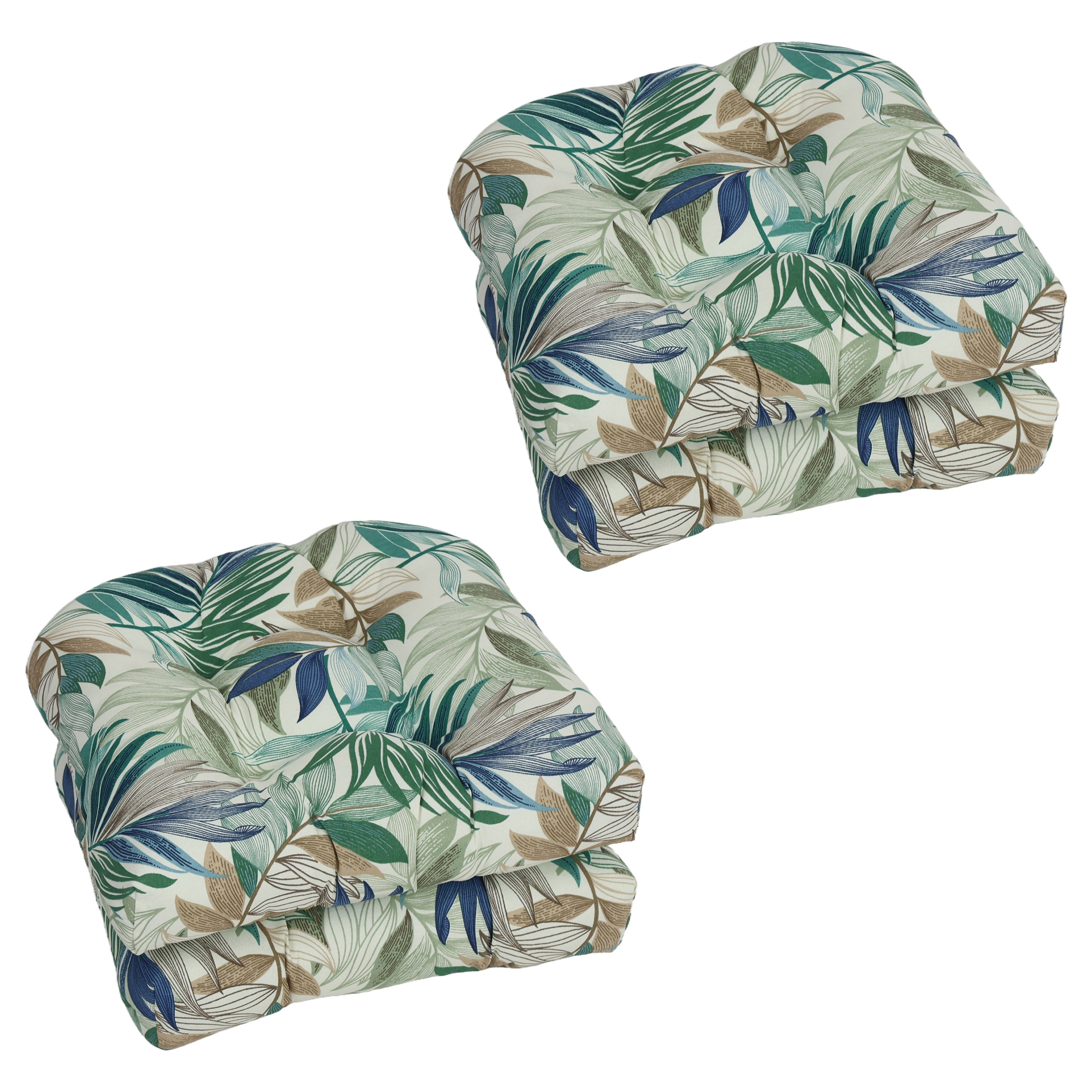 Winston Porter 19-Inch Rounded Back Outdoor Chair Cushions (Set Of 4 ...