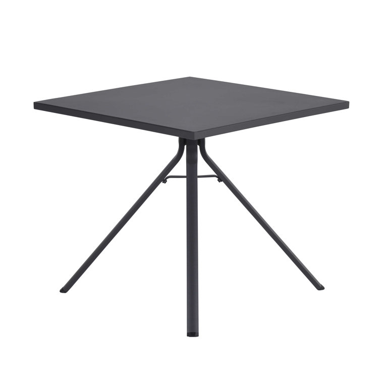 Dakota Fields Corbyn Aluminium Dining Table | Wayfair.co.uk