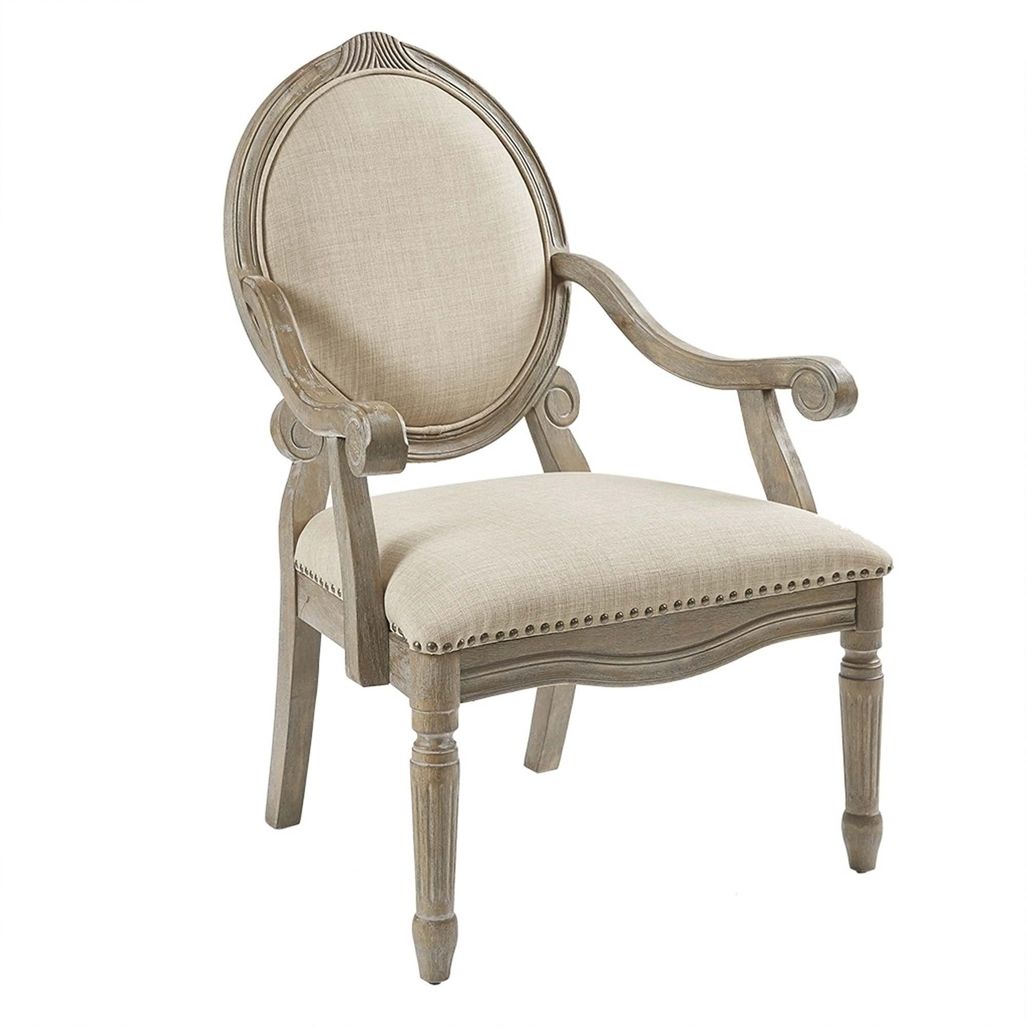 One Allium Way® Charming Exposed Wood Arm Chair for Stylish Interiors ...