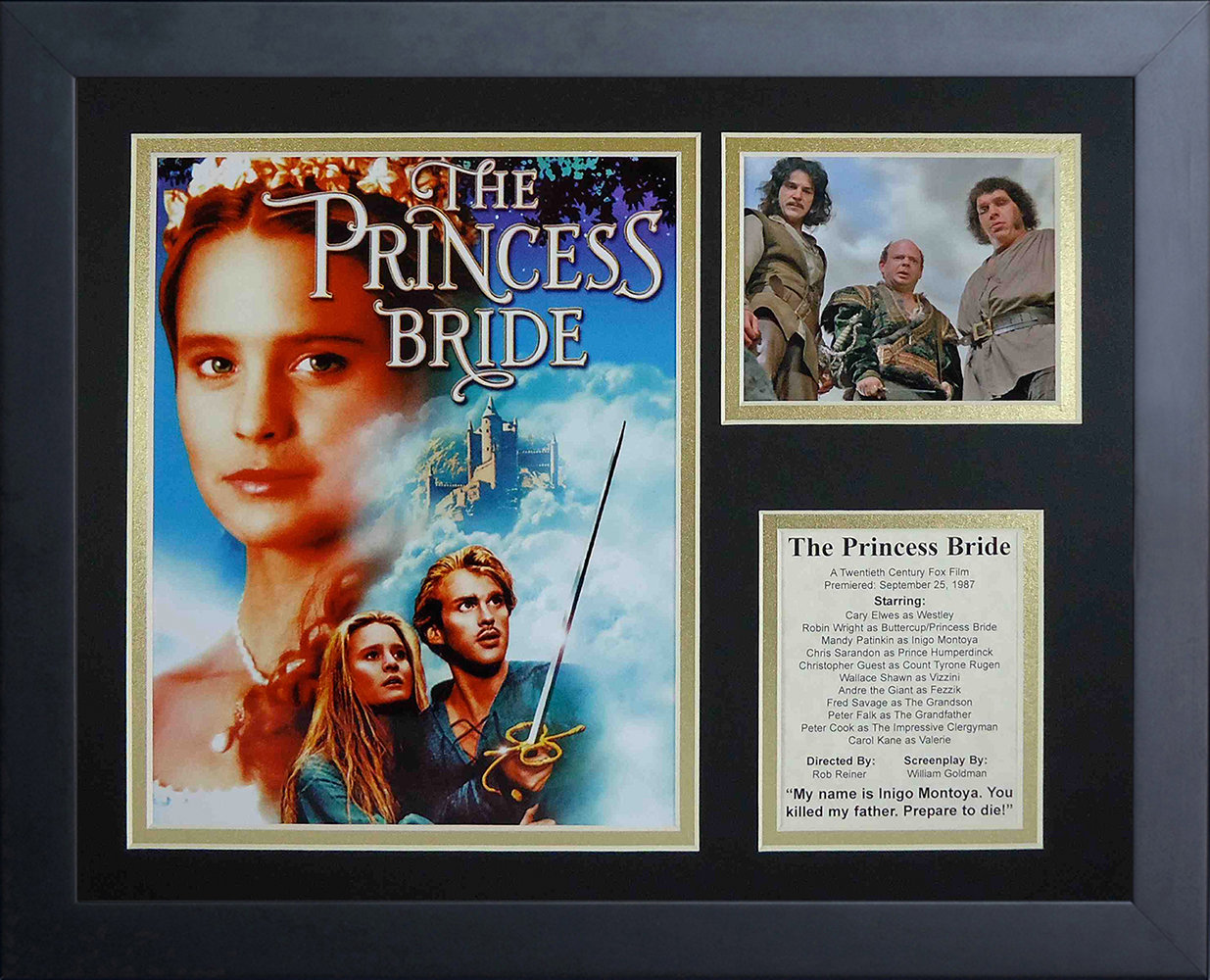 Legends Never Die The Princess Bride Framed Memorabilia & Reviews ...