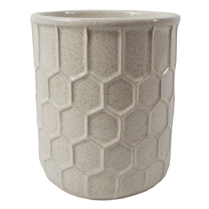Leaf Ceramic Cachepot | Wayfair.co.uk