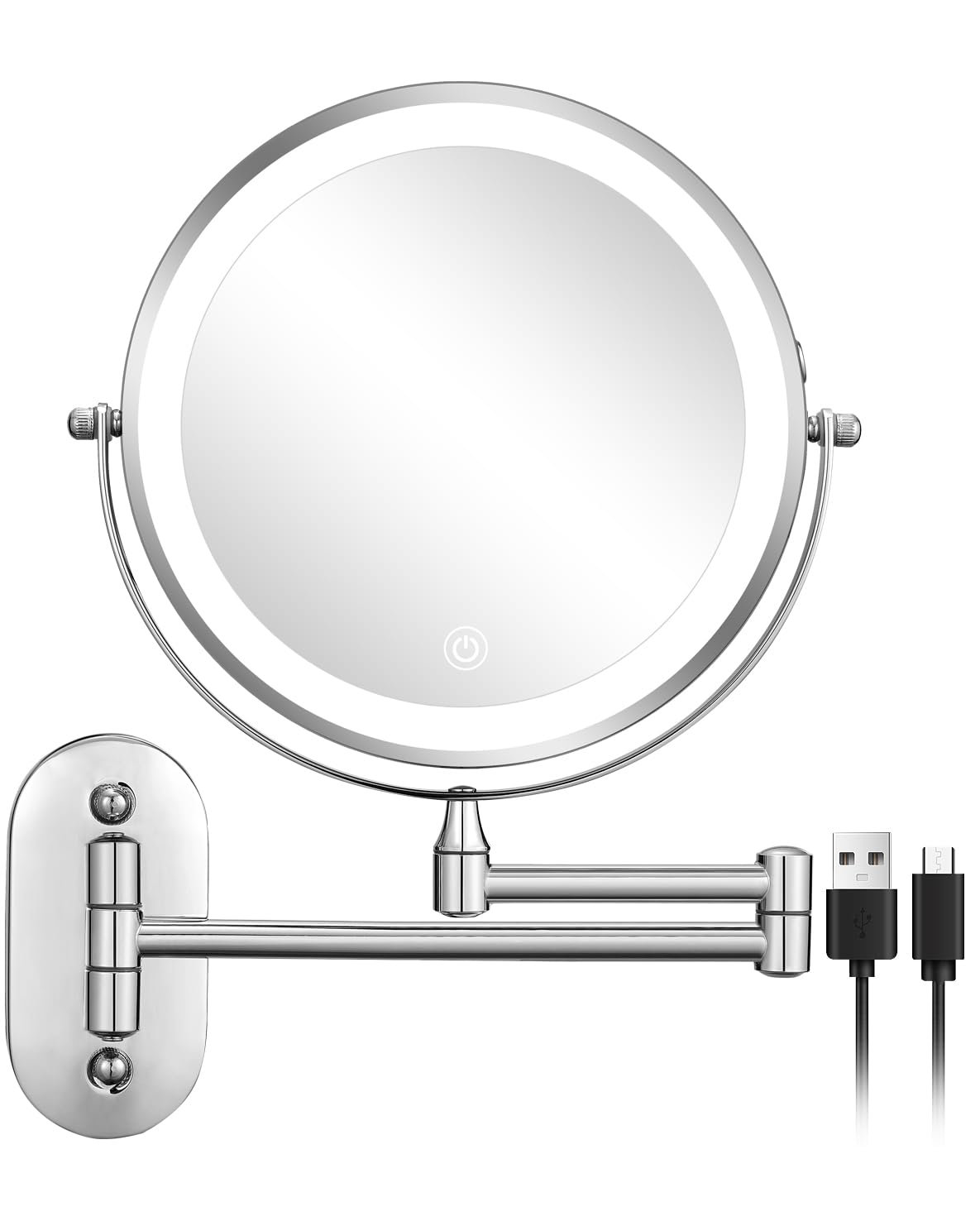 Wrought Studio™ Gevan Lighted Makeup Mirror | Wayfair