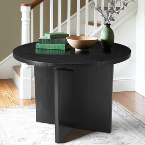 Latitude Run® Lulette 42"-58" Extendable Solid Wood Dining Table ...