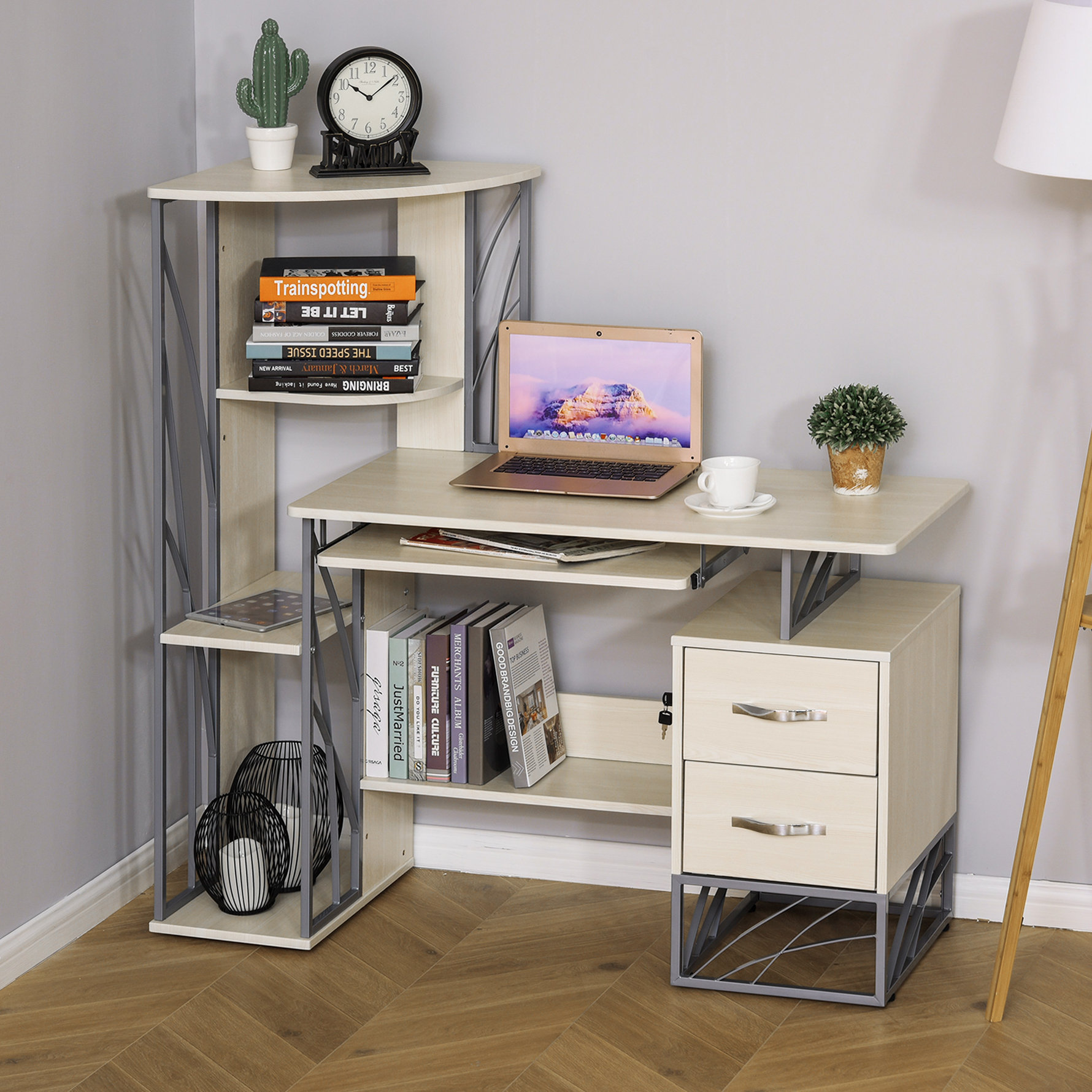 Inbox Zero Corner Desk & Reviews | Wayfair