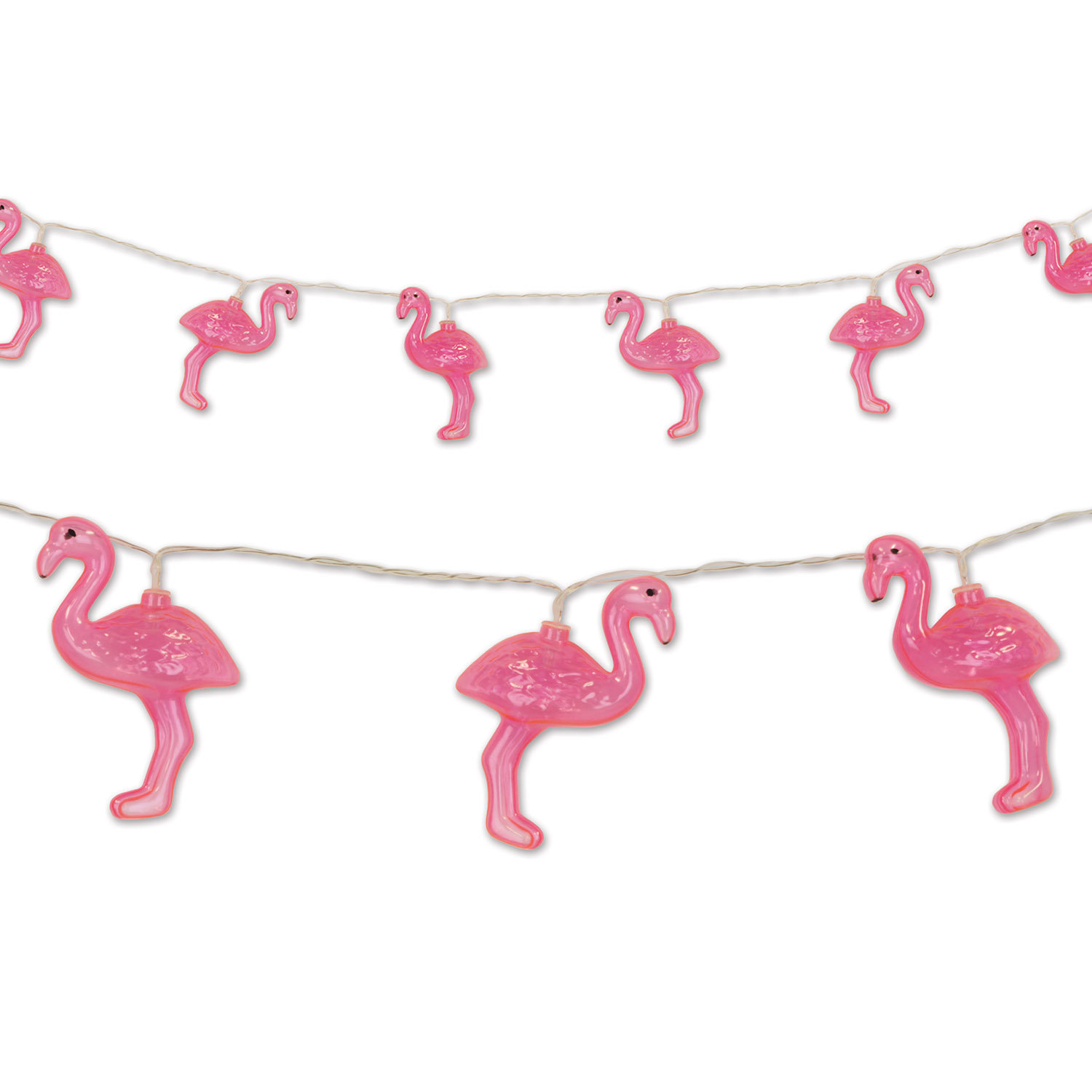 Bayou Breeze Flamingo String Lights - Pack of 12 | Wayfair
