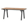 Lark Manor™ Chamblee Outdoor Rectangle 67 Inch Aluminum Alloy Dining ...