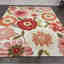 Red Barrel Studio® Leroi Floral Handmade Tufted Red/Pink Area Rug ...