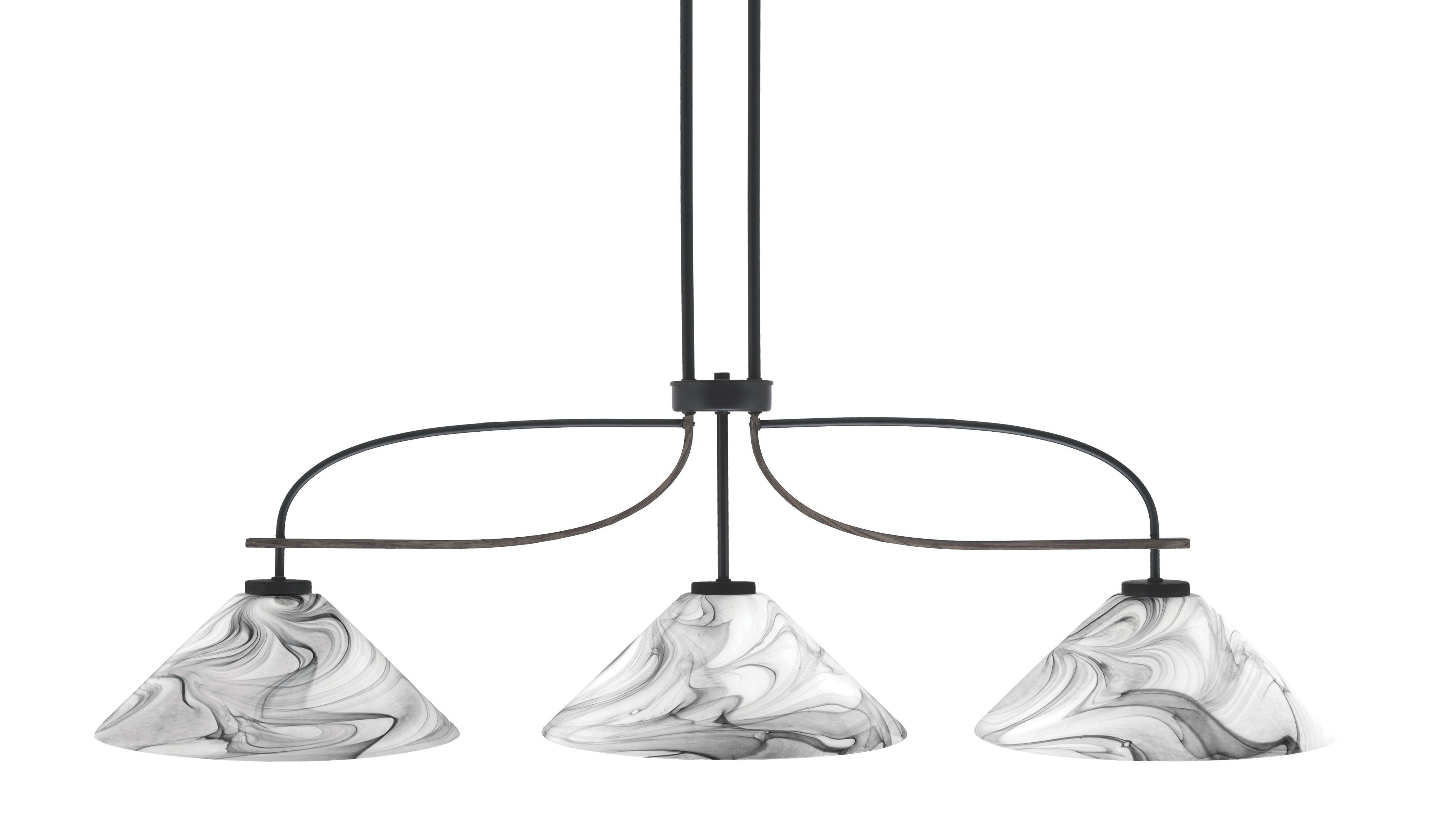 Brayden Studio® Brexlie 3 - Light Kitchen Island Cone Pendant | Wayfair