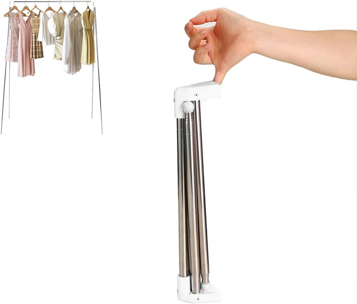 Rebrilliant Portable Travel Clothes Hanger | Wayfair