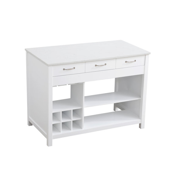 Latitude Run® 48 inch Kitchen Island | Wayfair