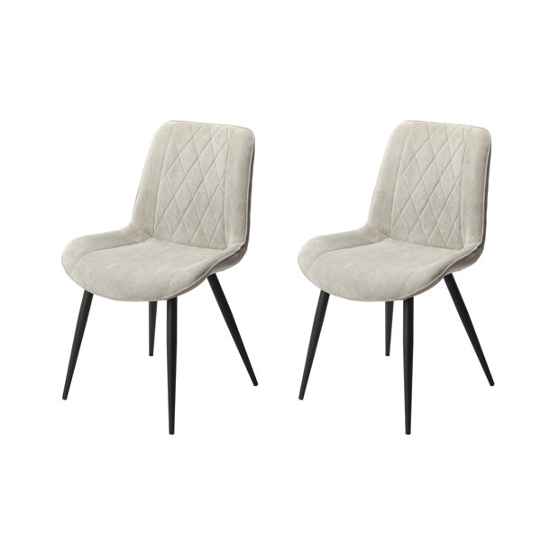 George Oliver Kalie PAIR of Upholstered Dining Chair | Wayfair.co.uk