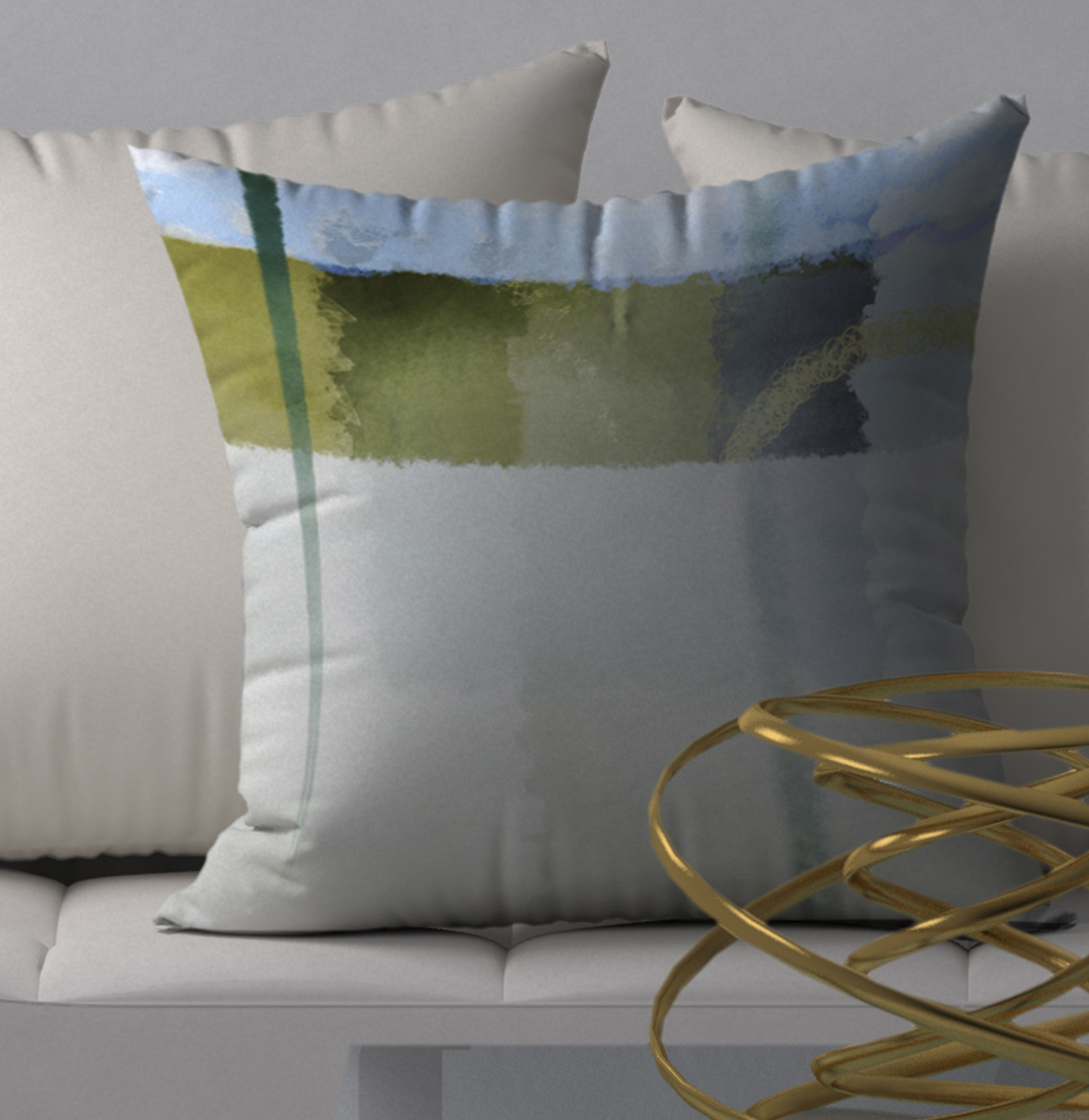 LeRoi Products Munchy Magic Square Pillow Cover & Insert | Wayfair