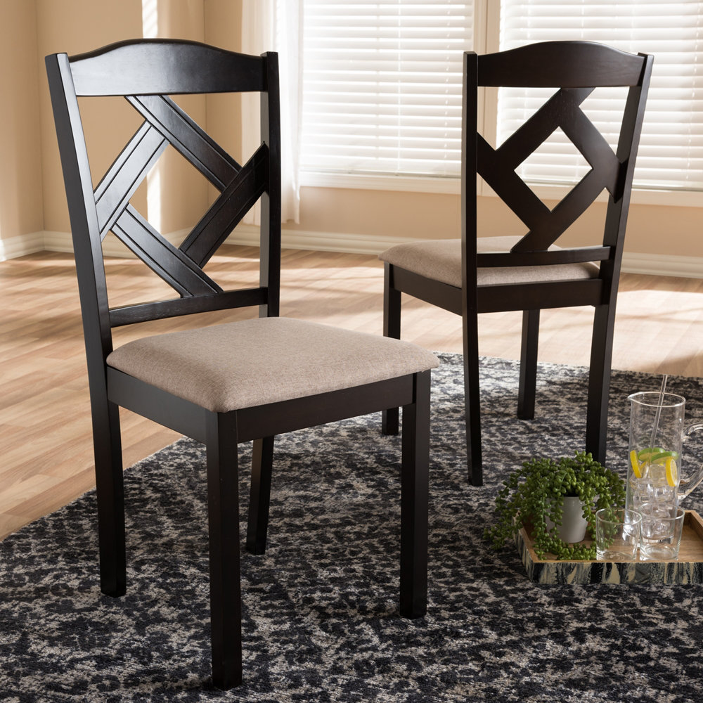 Winston Porter Caterina Modern And Contemporary Beige Fabric ...