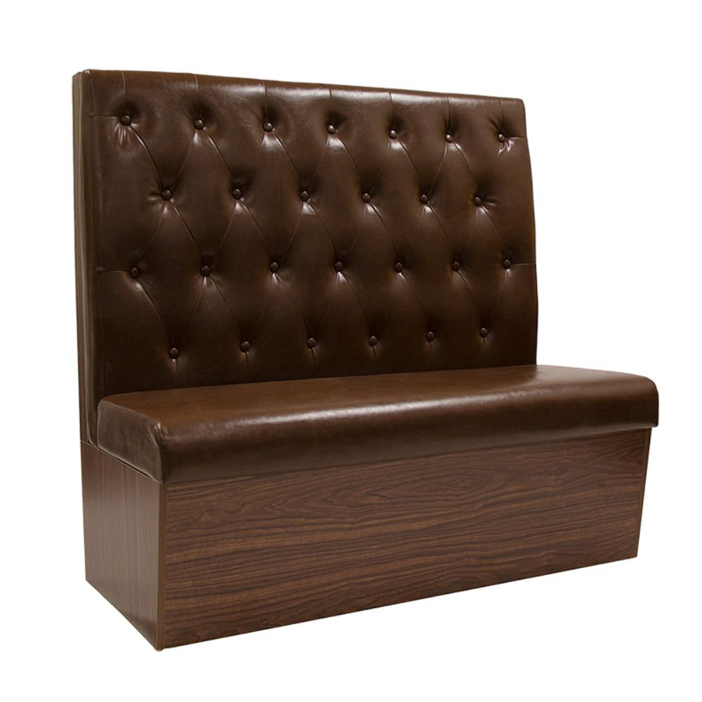 ERF, Inc. 2 Person Single Sided Vinyl Booth | Wayfair