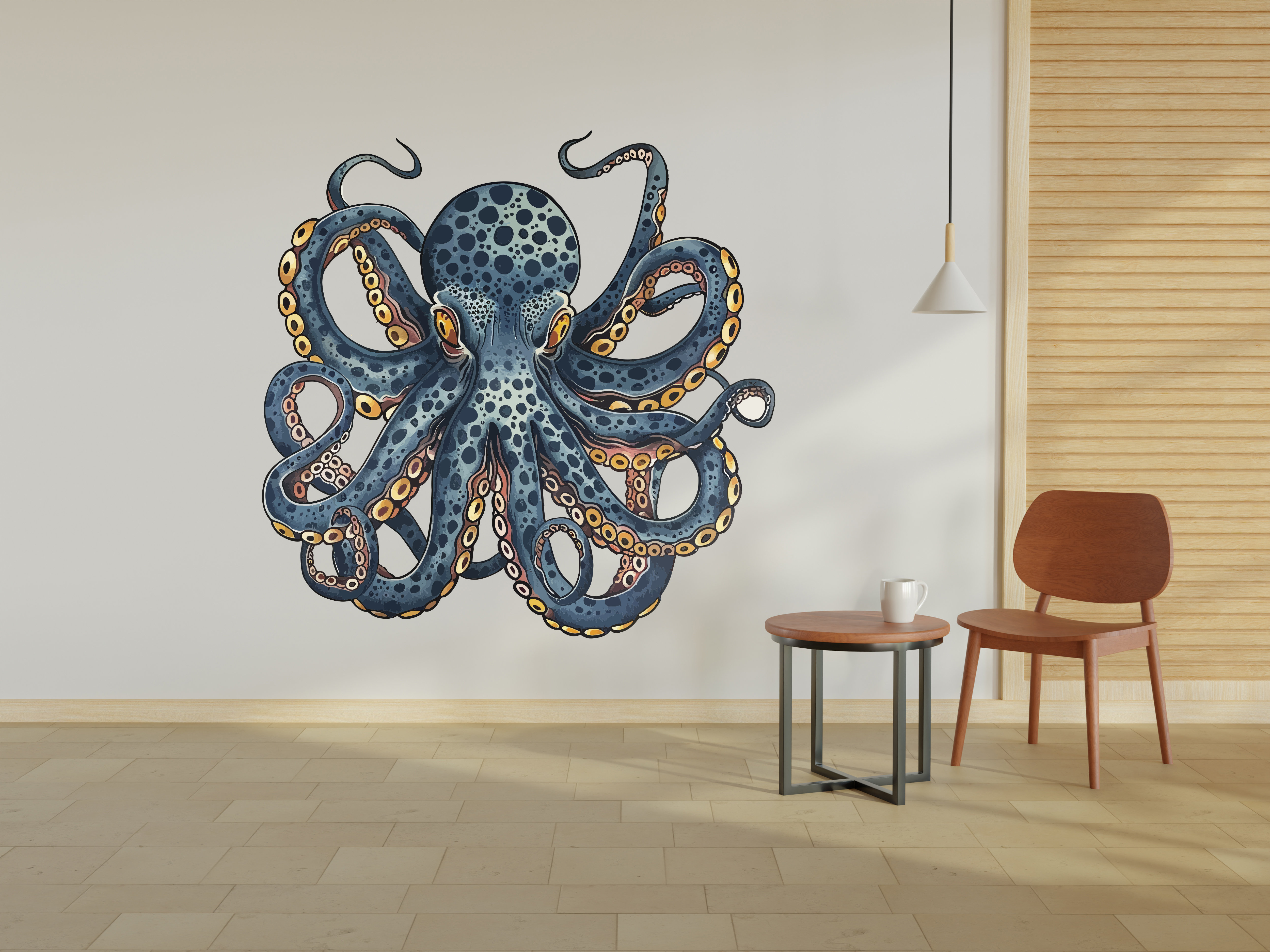 Beachcrest Home™ Octopus Wall Decor, Octopus Wall Decals, Tentacles Wall Art, Stickers Bedroom ...