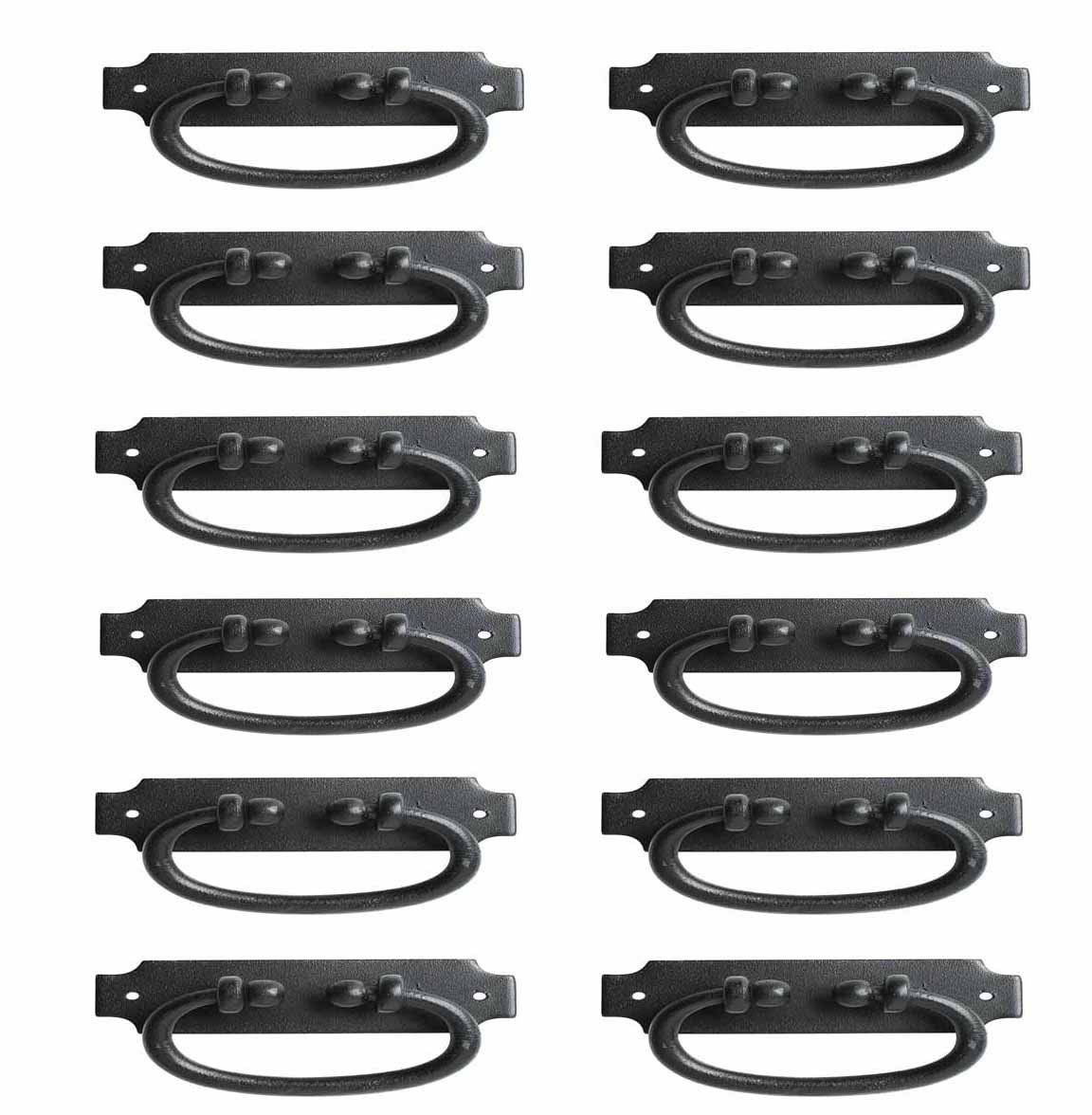 The Renovators Supply Inc. Cabinet or Drawer Wrought Iron Drop Handle ...