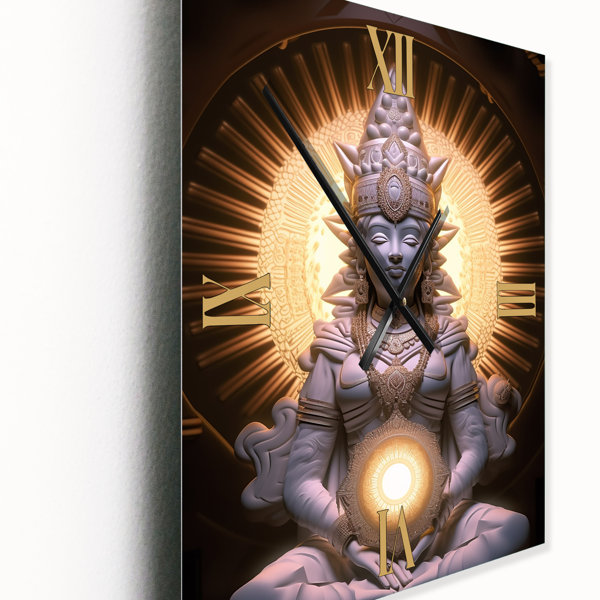 Ivy Bronx Golden Aura Hindu God - Hinduism Very Wall Clocks | Wayfair