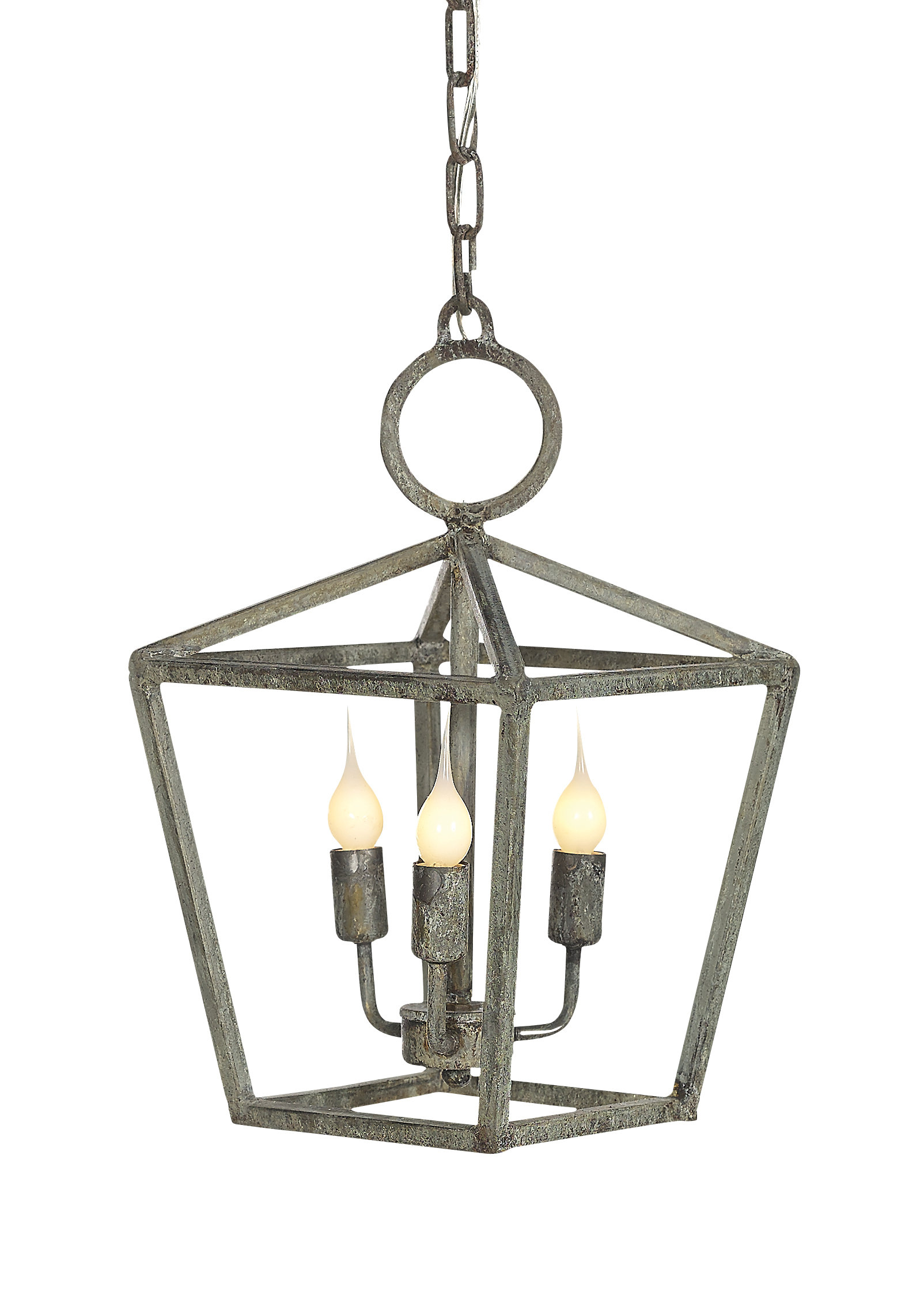 ellahome Vegas 3 - Light Lantern Geometric Pendant | Wayfair