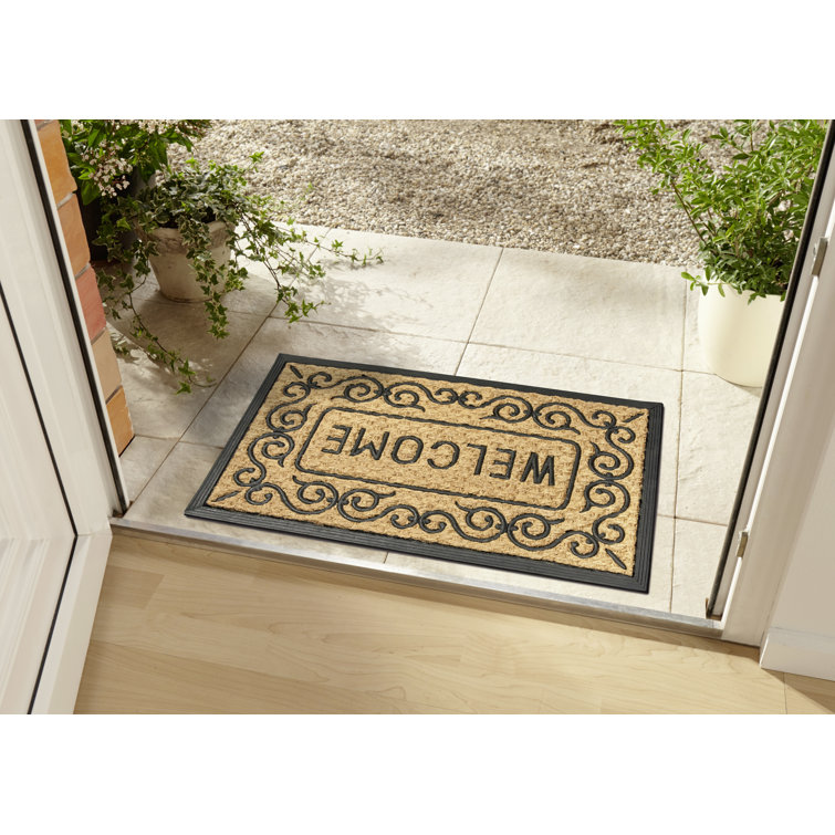 Hanse Home Mix Mats "Floral Border" Doormat | Wayfair.co.uk