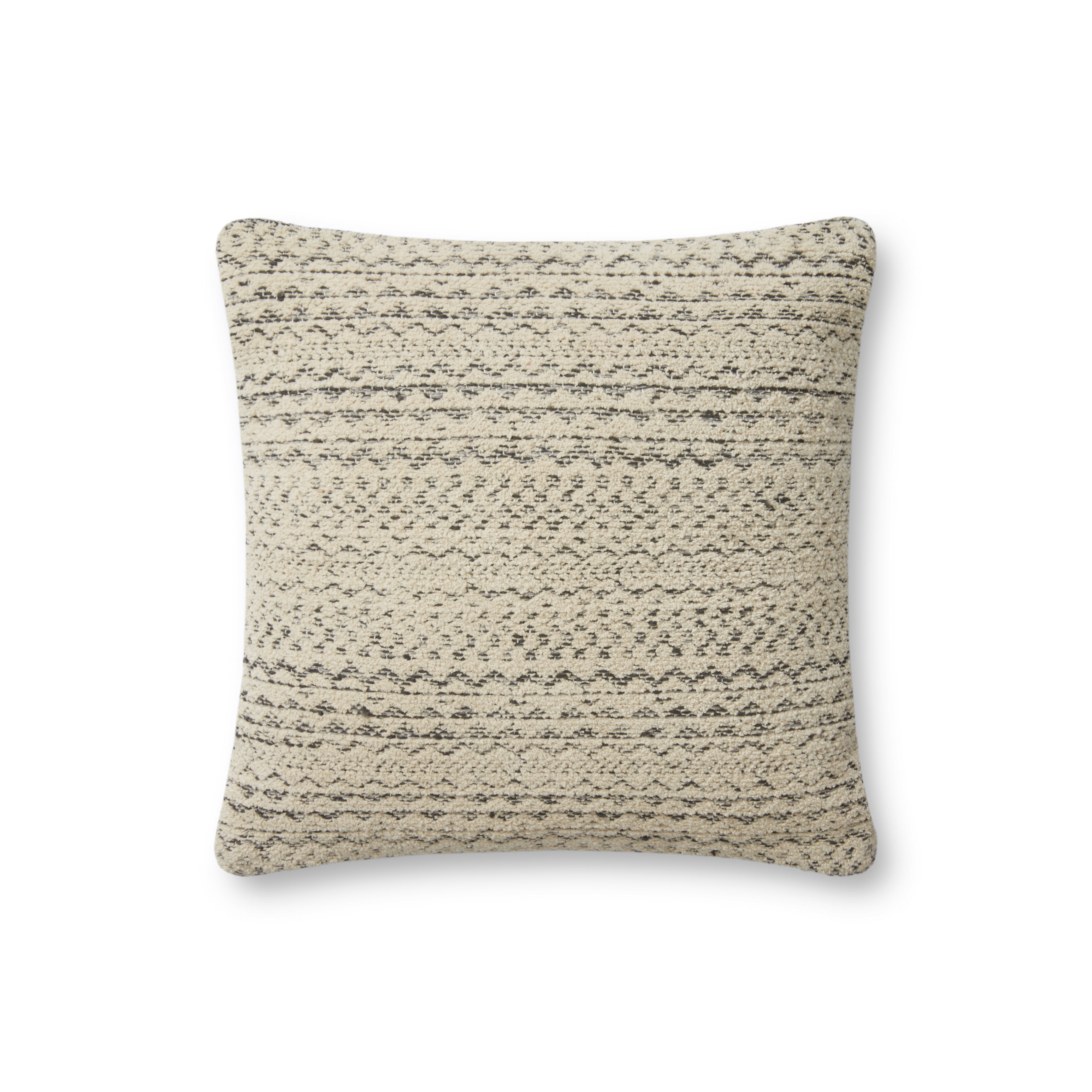 Angela Rose X Loloi Gloaming Charcoal / Ivory Pillow & Reviews | Wayfair