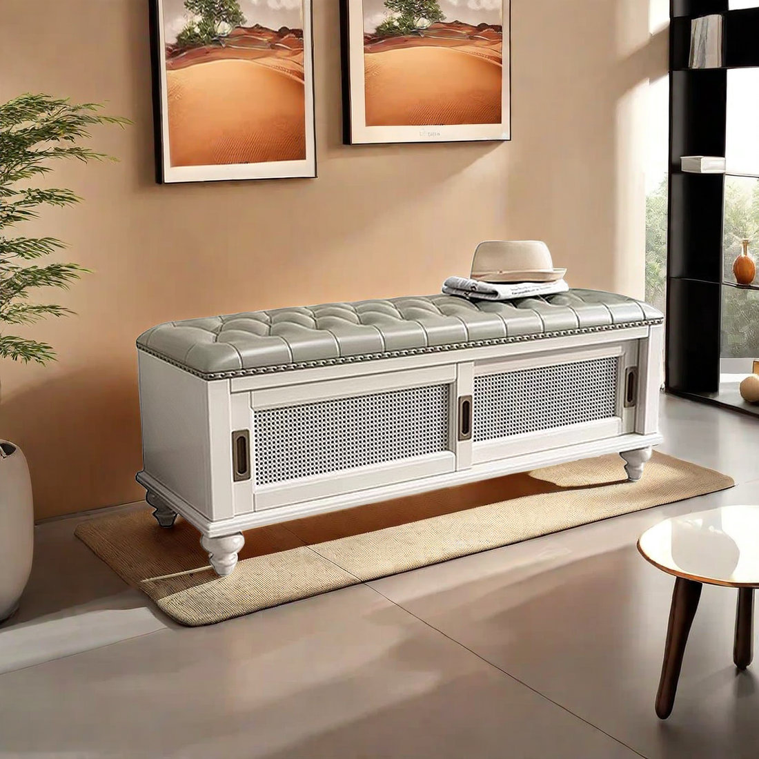 DICIXA American vintage shoe bench | Wayfair