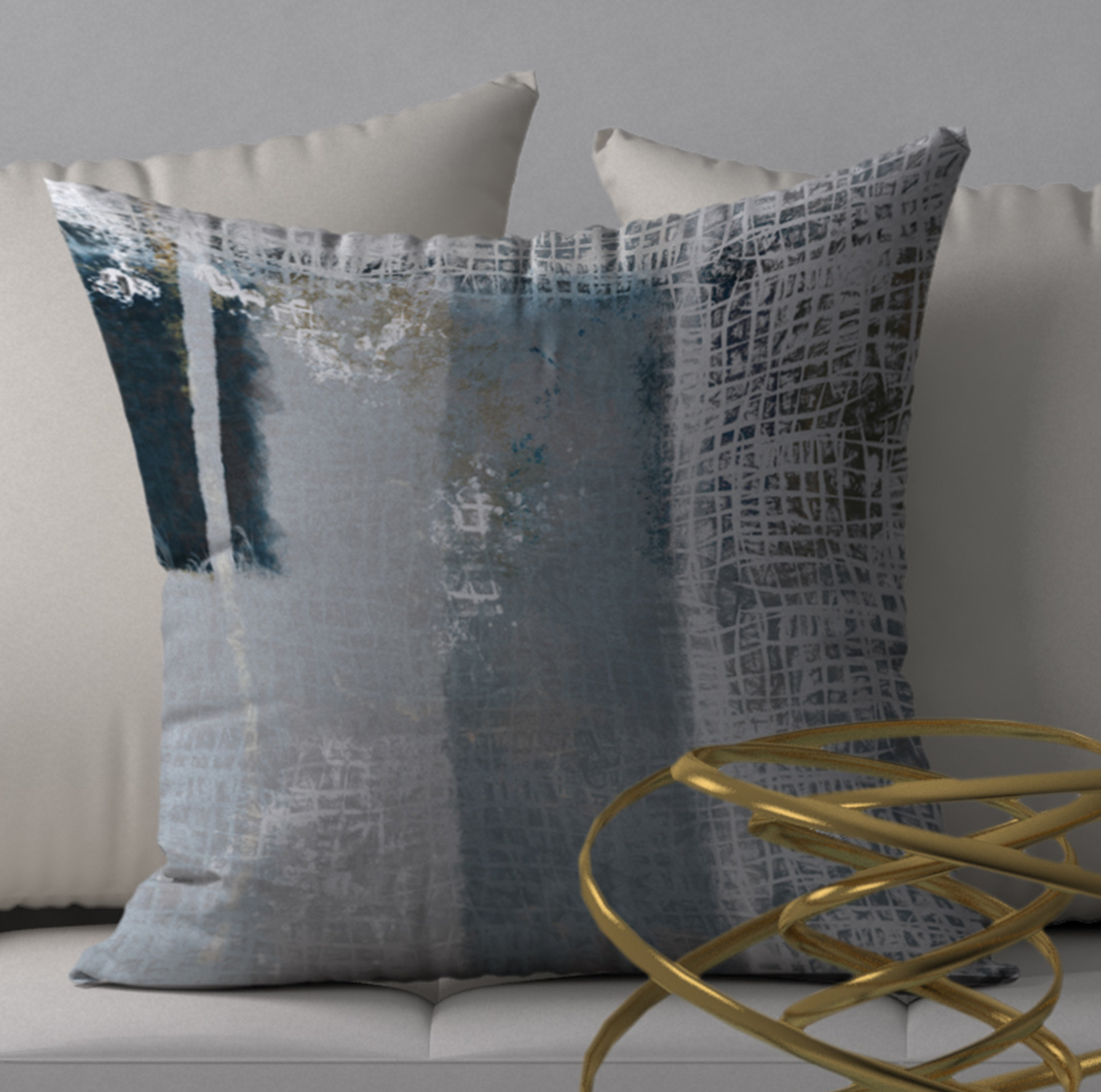 LeRoi Products Warm Supreme Modern Contemporary Decorative Throw Pillow ...