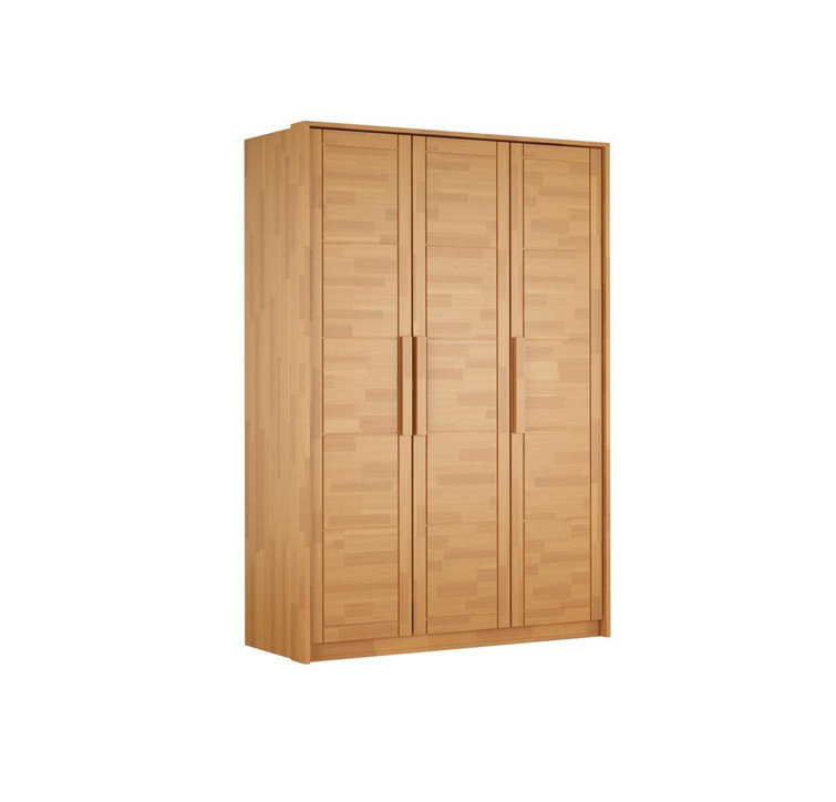 Union Rustic Finleyville 3 Door Solid Wood Wardrobe | Wayfair.co.uk