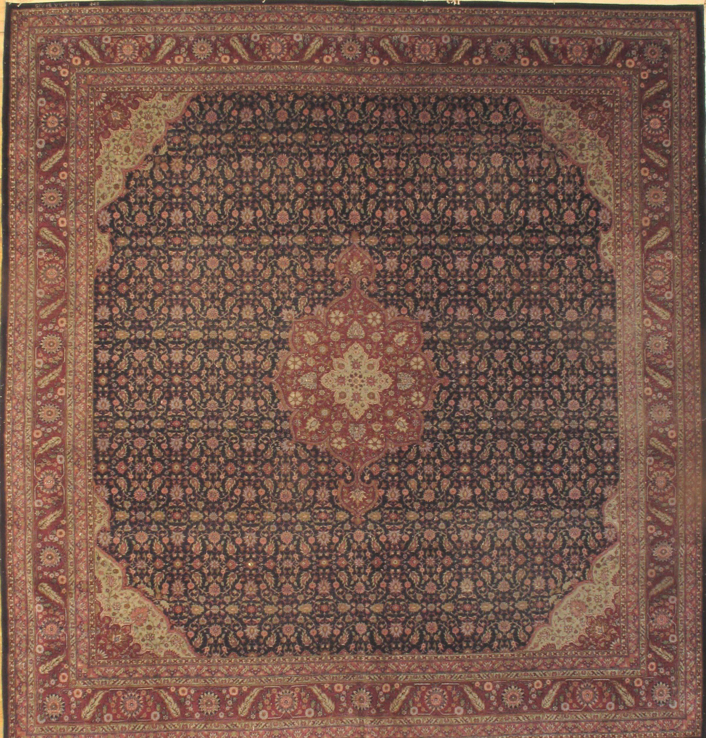 Bungalow Rose Doane Sivas Hand-Knotted Wool Brown Area Rug | Wayfair
