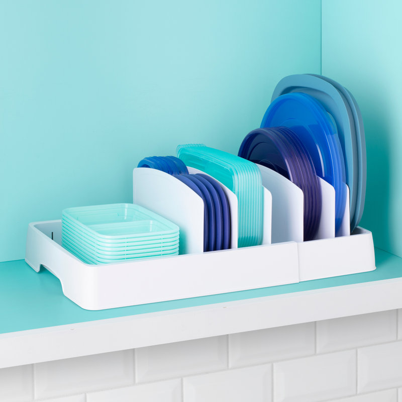 YouCopia® StoraLid® Food Container Lid Organizer, Expandable ...