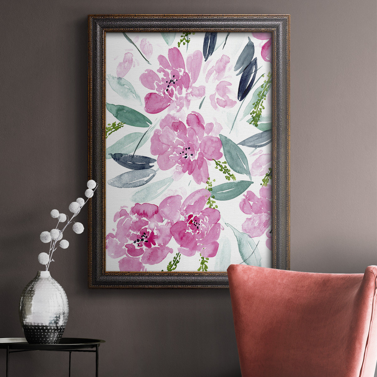 Winston Porter Dance Of The Flowers II Premium Framed Canvas- Ready To ...
