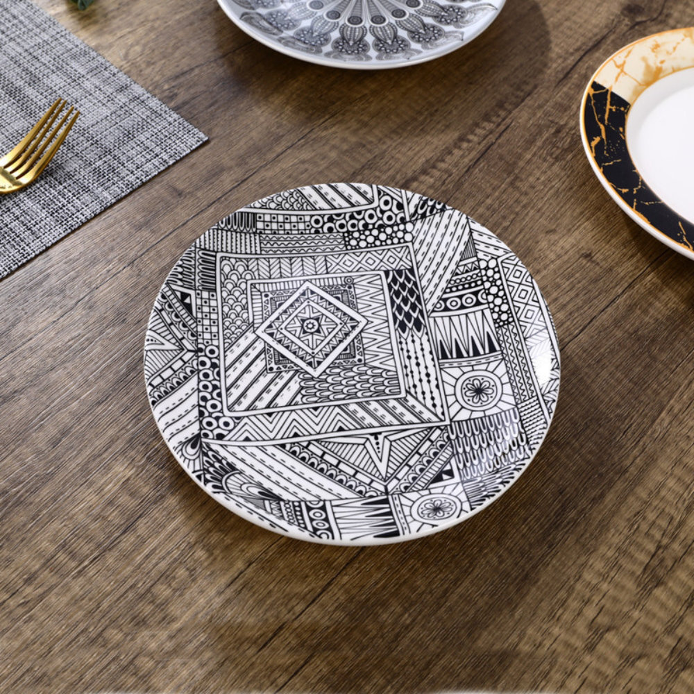 Dakota Fields Coleon 8'' Porcelain China Salad/Dessert Plate | Wayfair