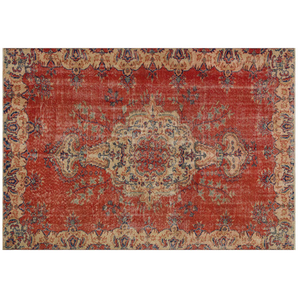 Lofy Vintage Red Rug | Wayfair
