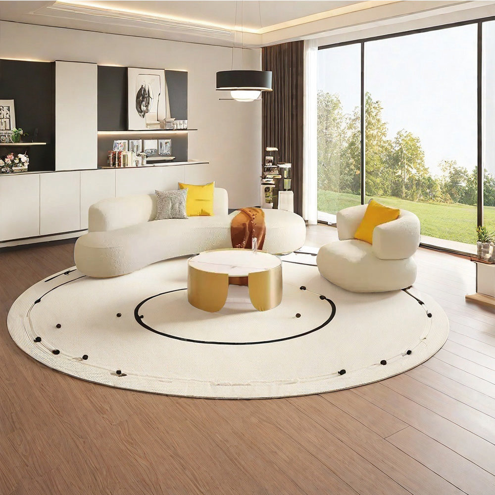 Walkoly ins wind arc sofa coffee table combination | Wayfair